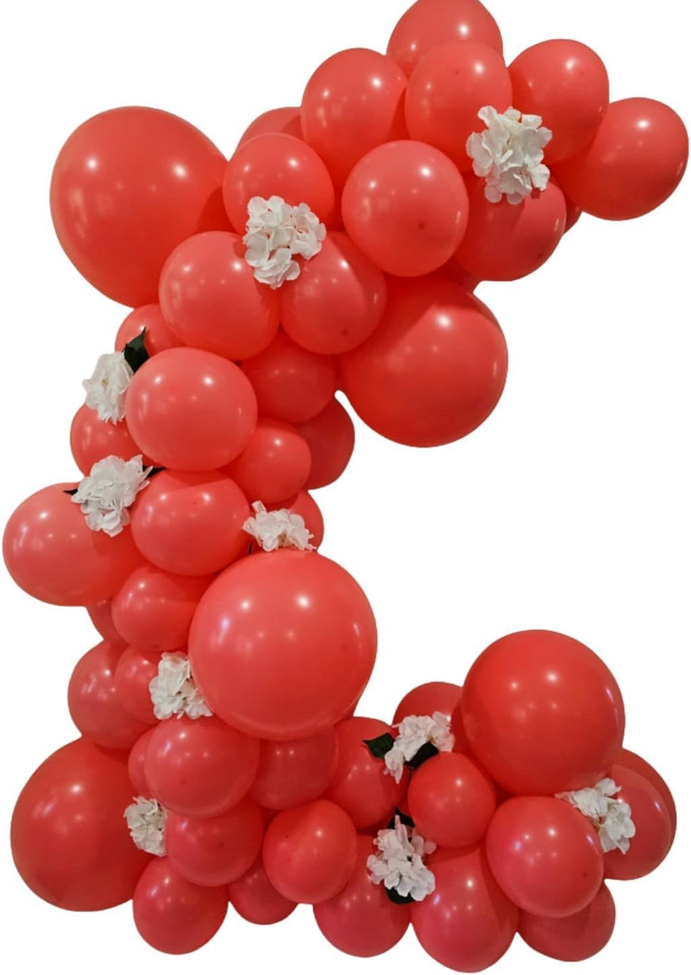 Macaron Red Latex Balloons - Rennies Party